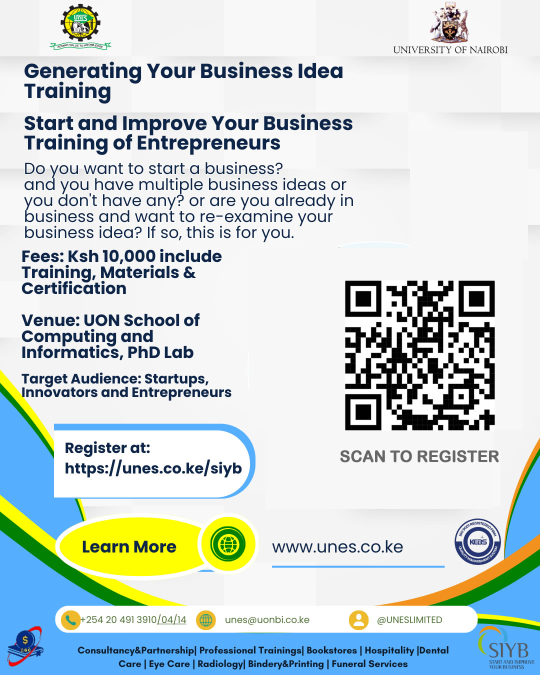 University of Nairobi Enterprises and Services Limited – A leading ...